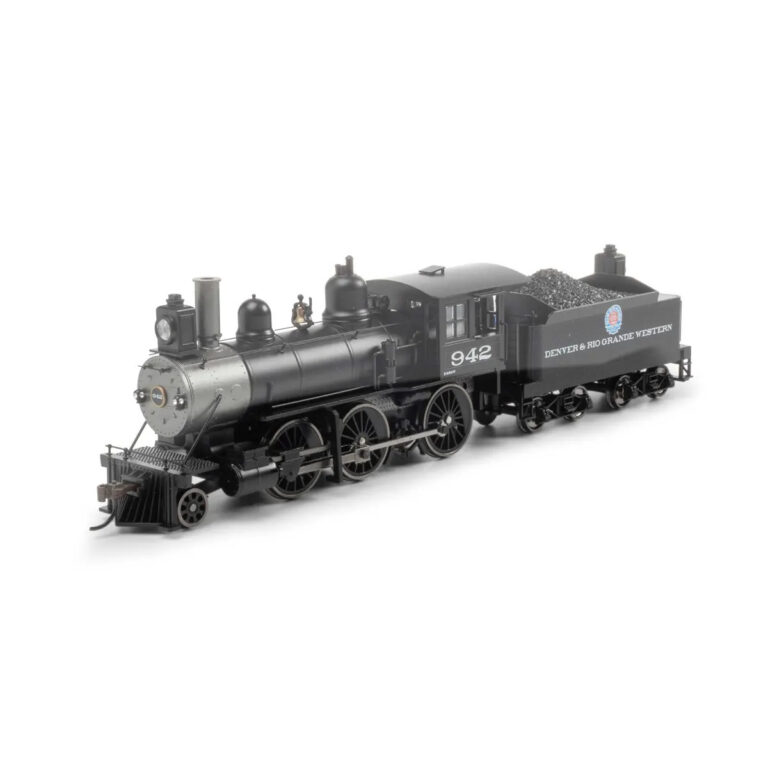 Athearn HO 2-6-0 Mogul Denver & Rio Grande w/ DCC & Sound - Spring ...