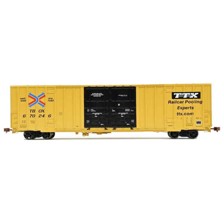 Scale Trains HO Operator 60' Trinity 7500 High Cube Box Car TTX "TBOX ...