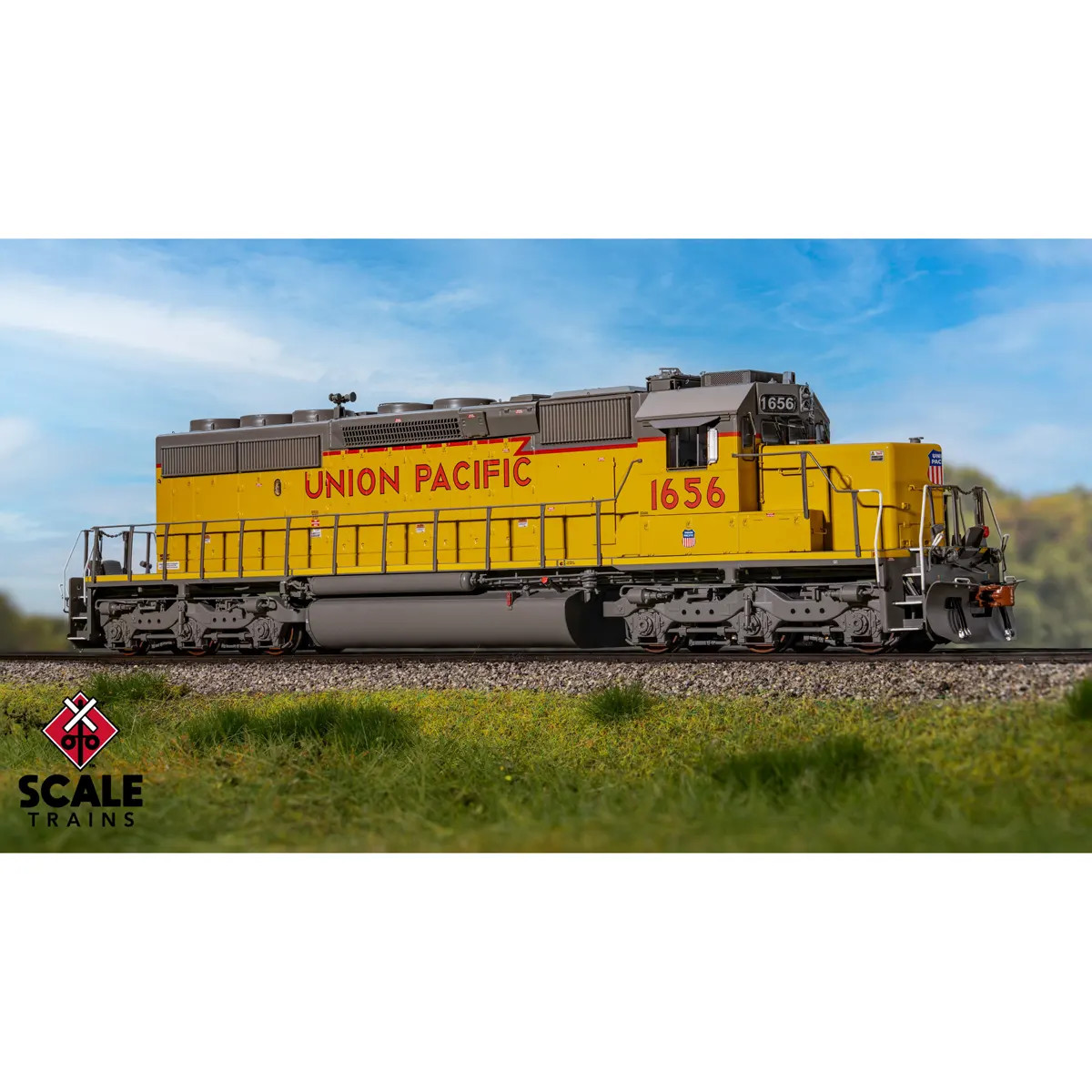 Scale Trains HO Rivet Counter SD40N Union Pacific "Snoot Nose" w/ DCC & Sound - Spring Creek ...