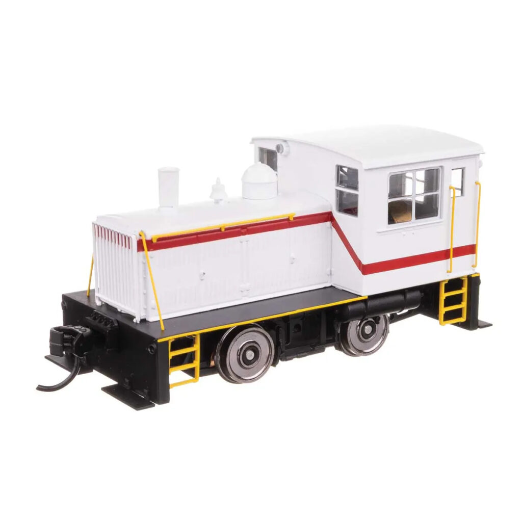 Walthers Mainline HO Plymouth ML-8 Industrial Switcher White "Red ...