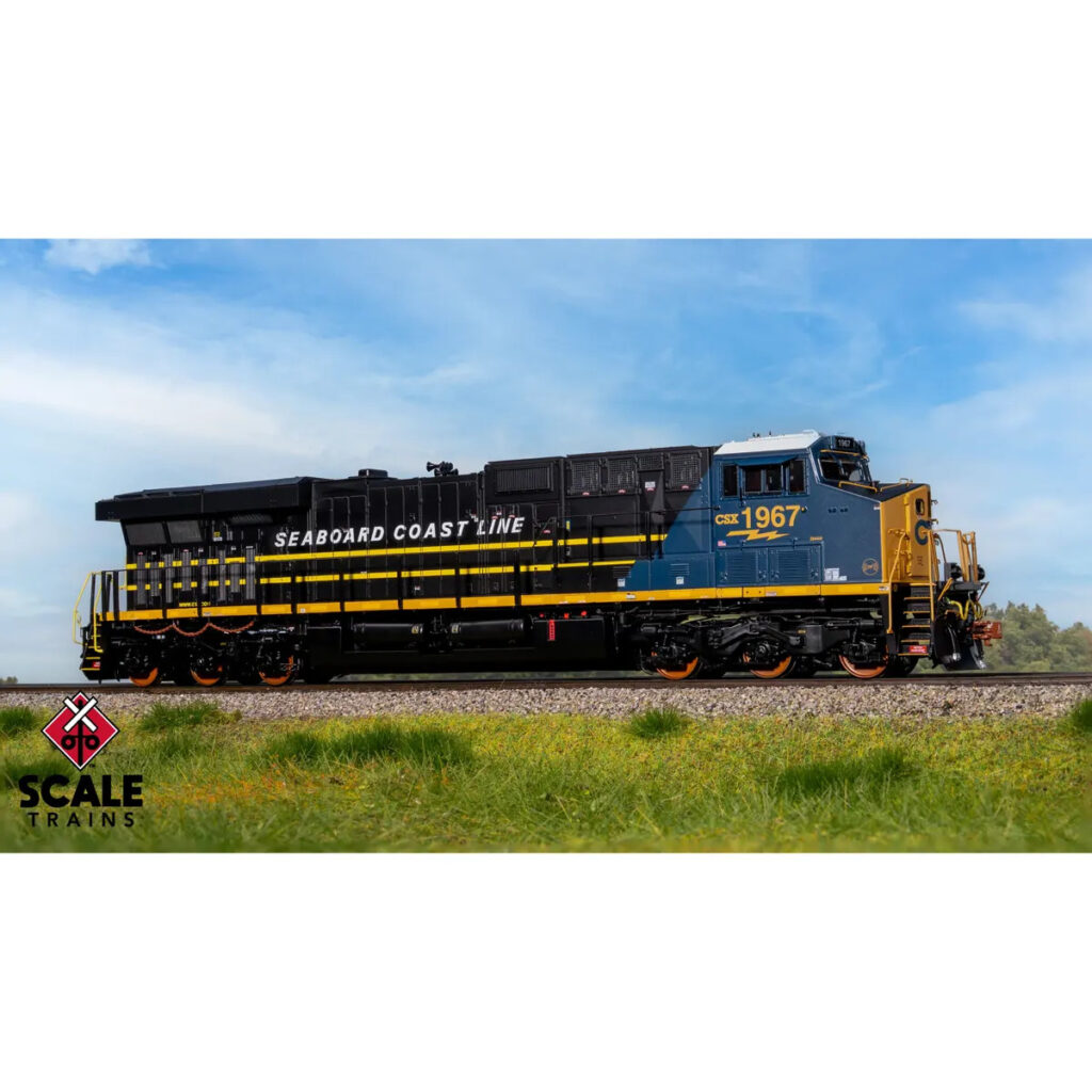 Scale Trains HO Rivet Counter ES44 Gevo CSX "SCL Heritage" #1967 ...