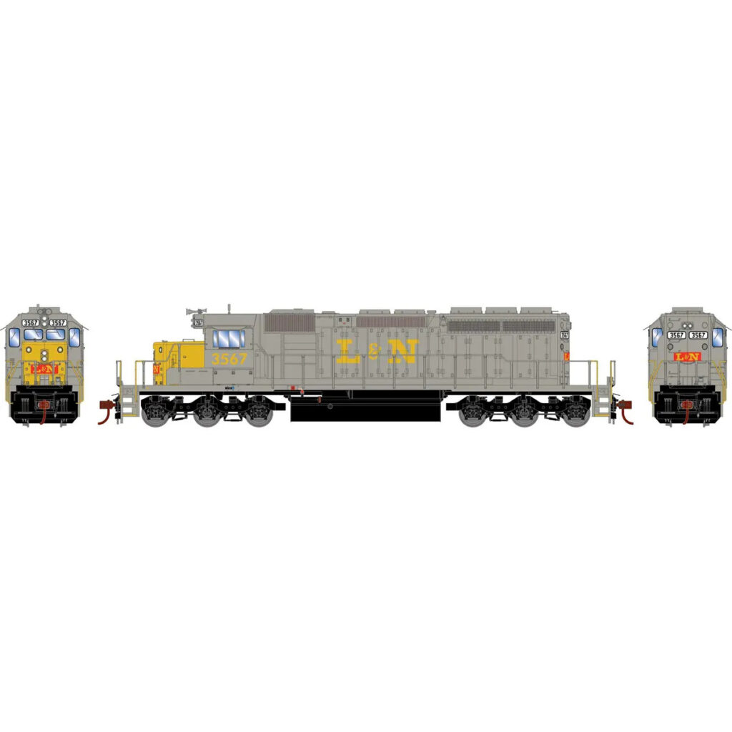 Athearn HO SD40-2 Louisville & Nashville w/ DCC & Sound - Spring Creek ...