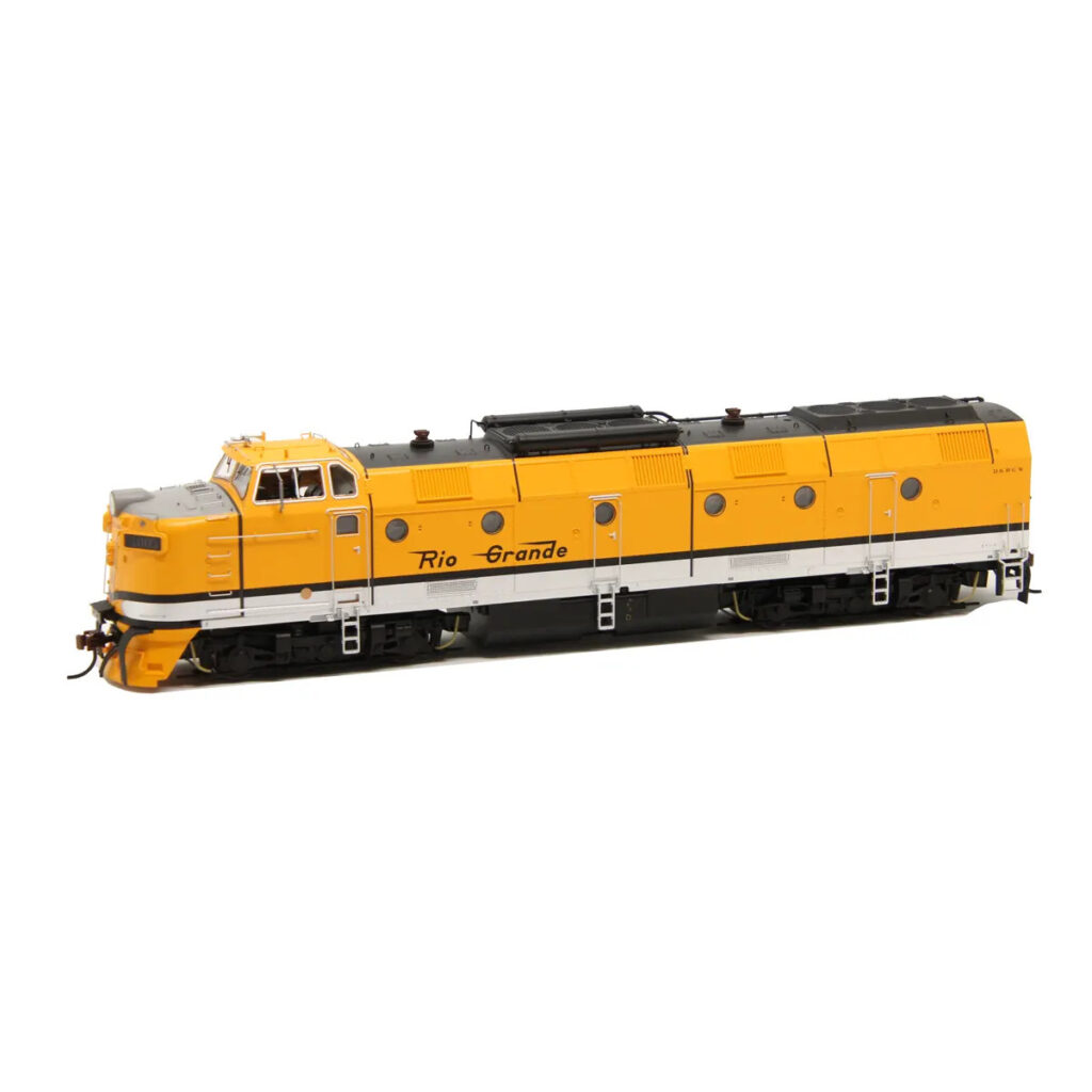 Piko HO Krauss-Maffei ML4000 Denver & Rio Grande "Mid 1960s Modified" w ...