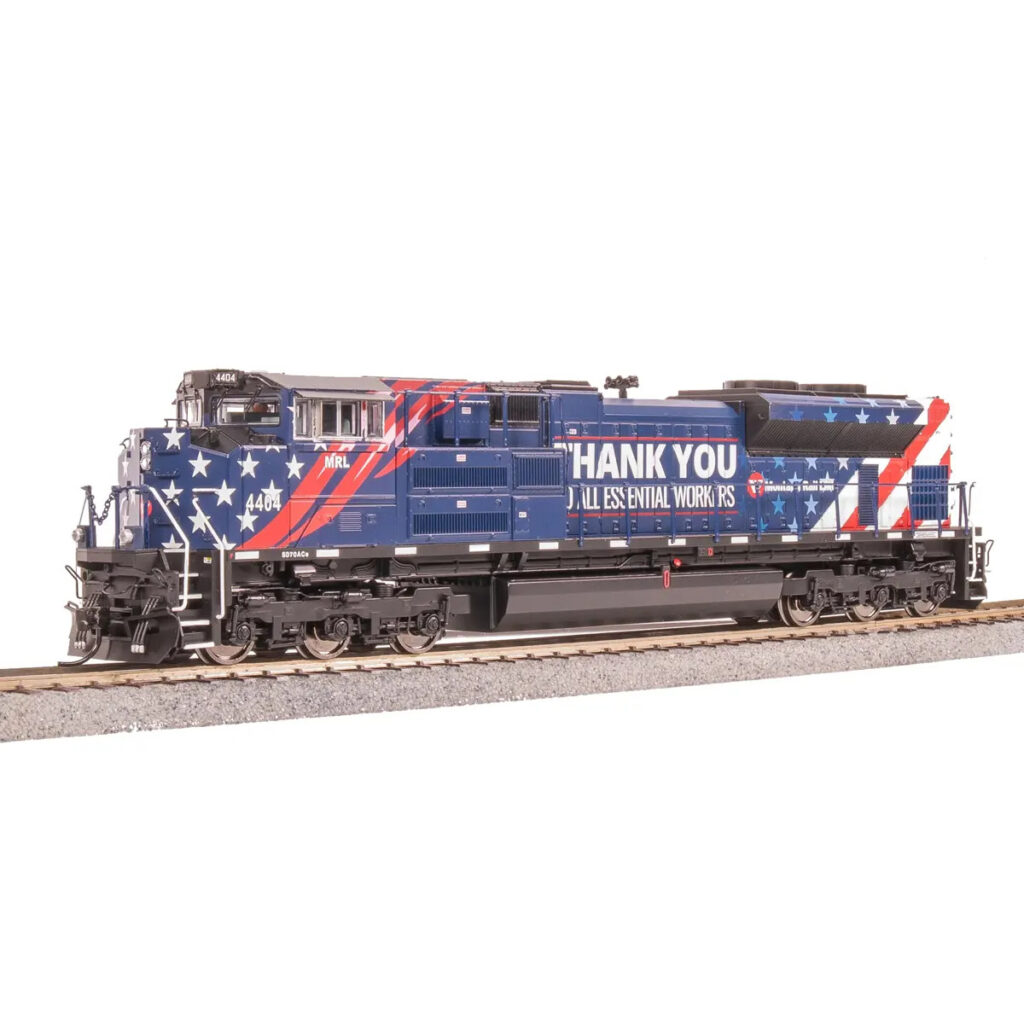 Broadway Limited Paragon 4 HO SD70ACe Montana Rail Link "Essential ...