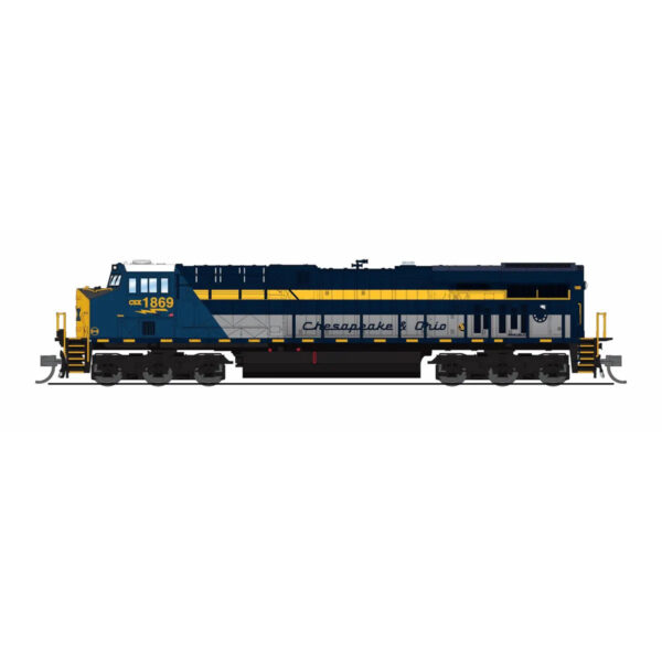 Broadway Limited Paragon 4 N ES44 CSX "C&O Heritage" w/ DCC & Sound ...