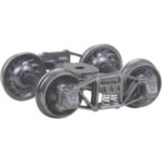 Kadee - 501 - HO Arch Bar Metal Fully Sprung Trucks w/ 33" Ribbed Back ...