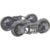 Kadee - 501 - HO Arch Bar Metal Fully Sprung Trucks w/ 33" Ribbed Back ...
