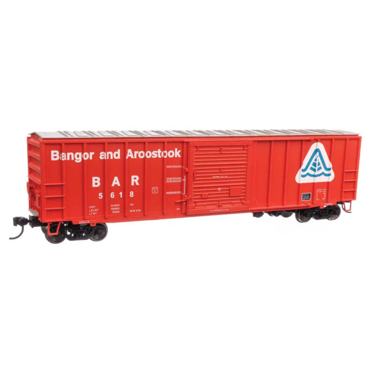 Walthers Mainline HO 50' ACF Box Car Bangor & ArooStook - Spring Creek ...
