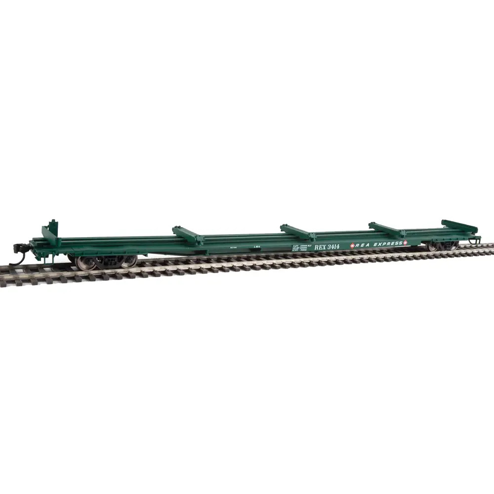 Walthers Mainline HO 85' General American G85 Flat Car Railway Express ...