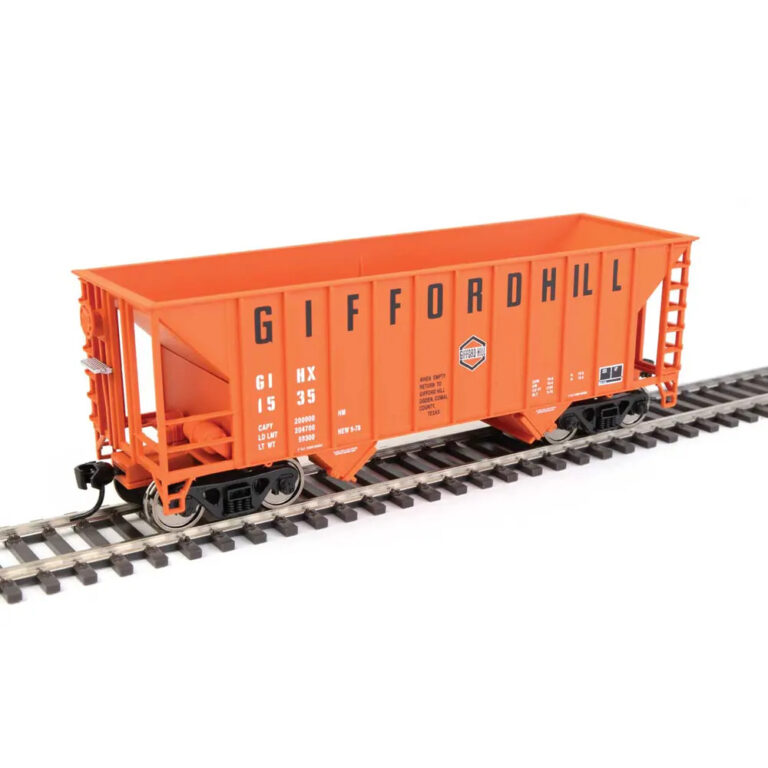 Walthers Mainline HO Greenville 100-Ton 2 Bay Hopper Gifford HIll "GIHX ...