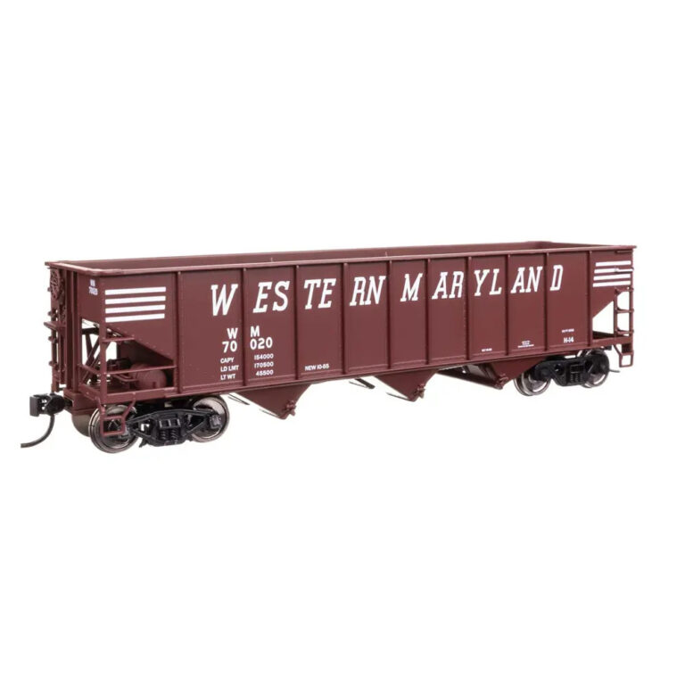 Walthers Mainline HO AAR 70 Ton Hopper Western Maryland - Spring Creek ...