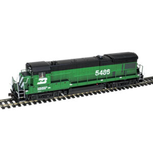 Atlas HO B30-7 Burlington Northern w/ DCC & Sound - Spring Creek Model ...