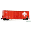 Moloco HO 50' ACF Hi-Cube Box Car Double Plug Door Santa Fe "1-80 ...