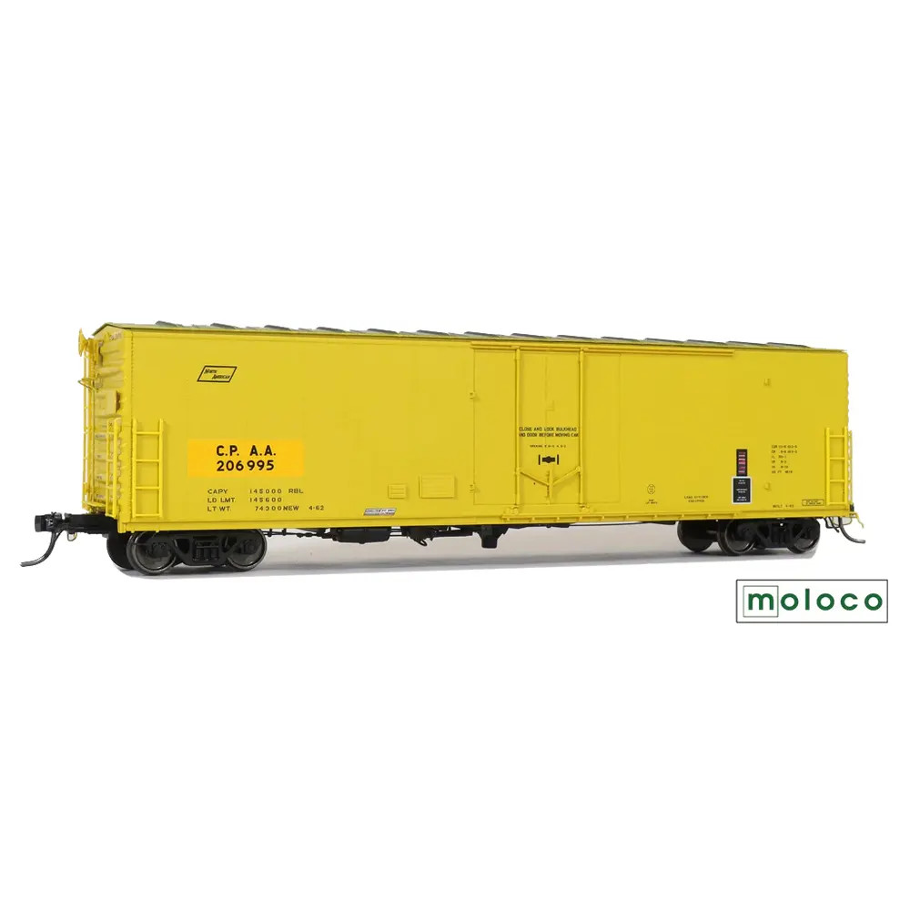 Moloco HO 50' RBL Plate B Boxcar, Offset Door Canadian Pacific - Spring ...