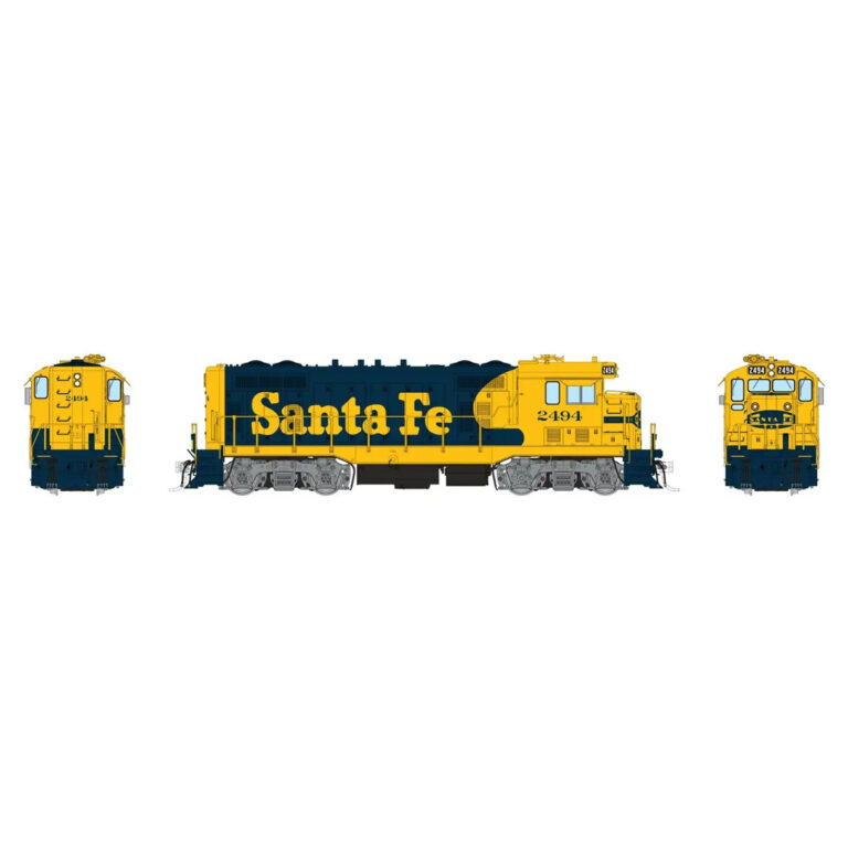 Rapido HO CF7 Santa Fe "Round Cab" w/ DCC & Sound - Spring Creek Model ...