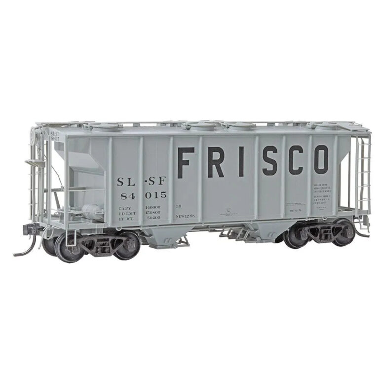 Kadee HO PS-2 2 Bay Covered Hopper Car Frisco - Spring Creek Model Trains