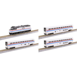 Kato N F40PH & Superliner I Amtrak "Phase III, w/ Ditch Lights" - Loco ...