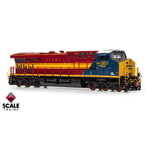 ScaleTrains HO Rivet Counter ES44 CSX "NC&StL Heritage" w/ DCC & Sound ...