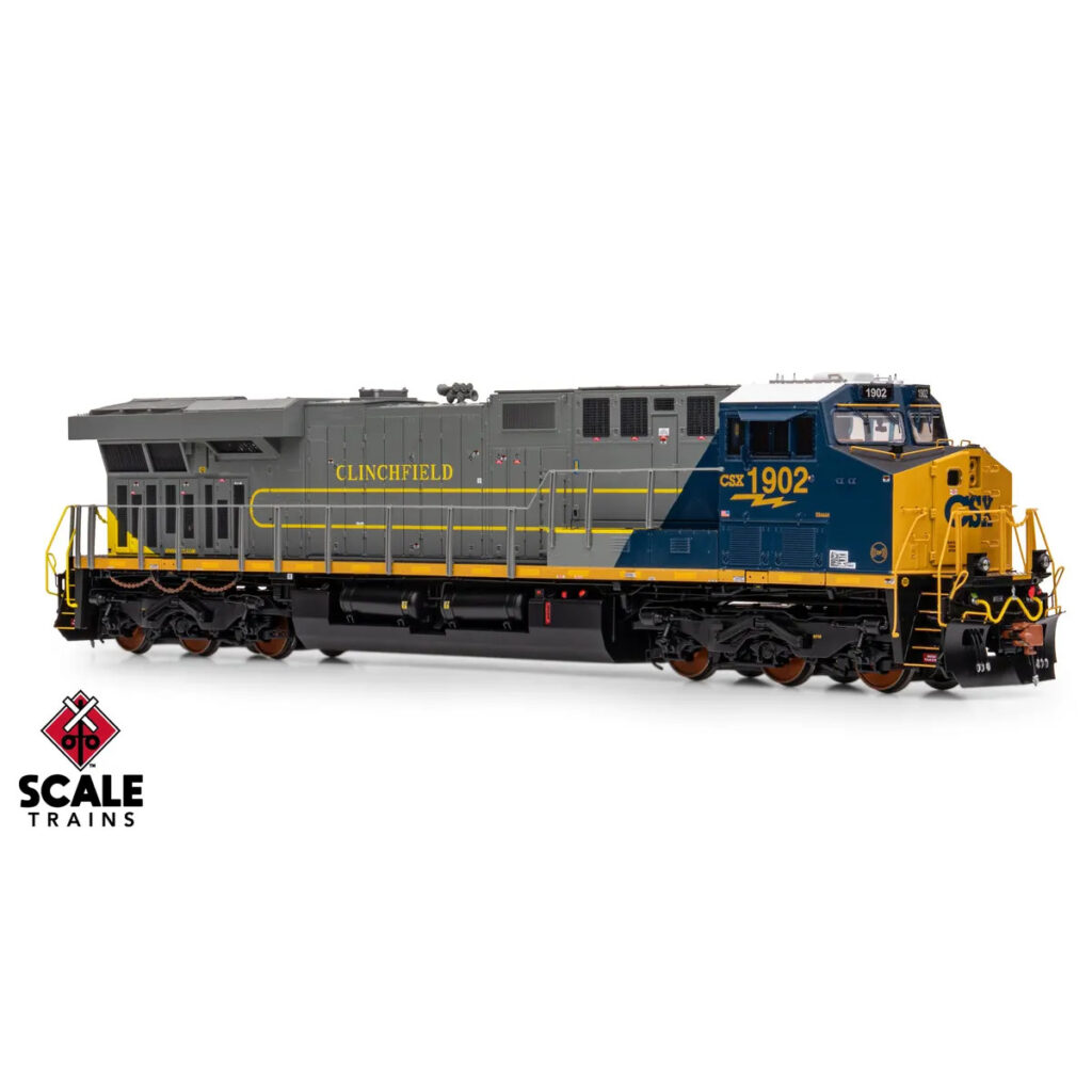 ScaleTrains HO Rivet Counter ES44 CSX "CRR Heritage" w/ DCC & Sound ...