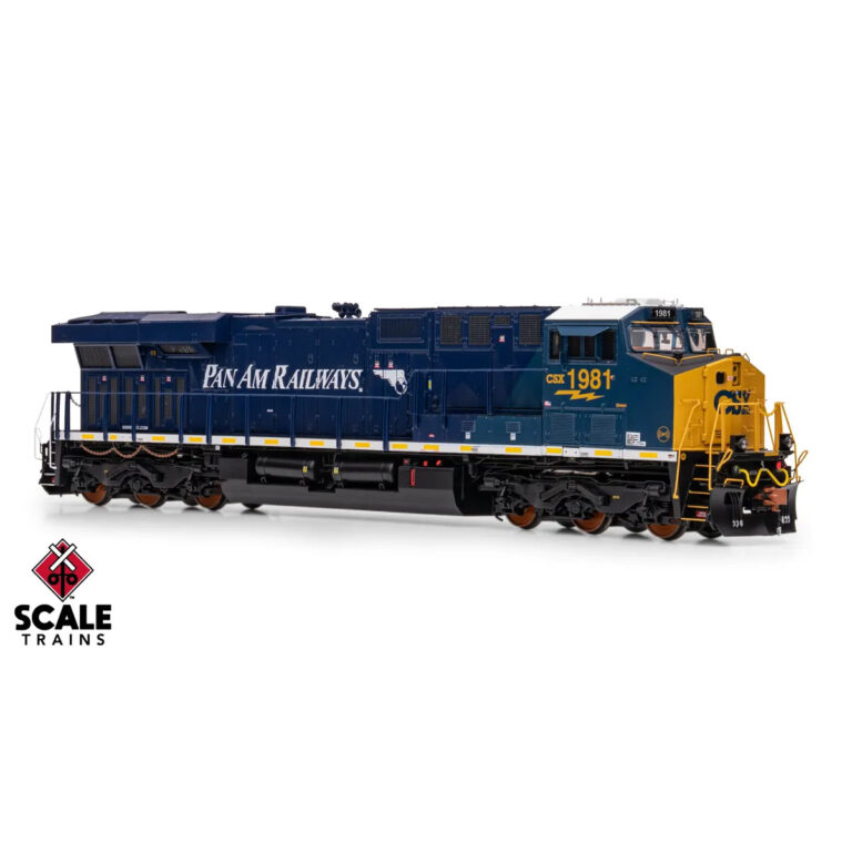 ScaleTrains HO Rivet Counter ES44 CSX "Pan Am Heritage" w/ DCC & Sound ...