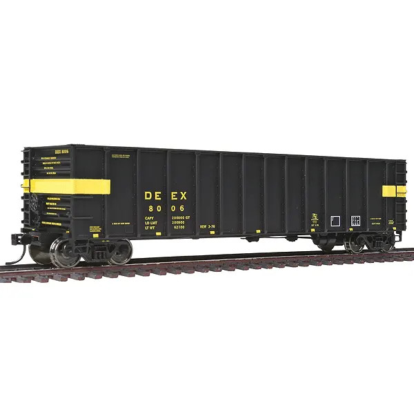 Walthers Mainline HO PS 4000 Coal Gondola Detroit Edison "DEEX, Double ...